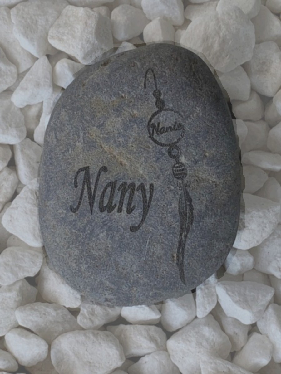 Galets d’accueil et porteurs de messages – Inspiration Gravure